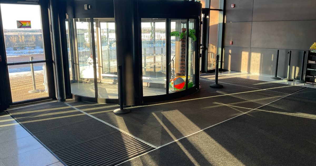 Alberta airport installs Plastex mats to keep snow out of terminal ...
